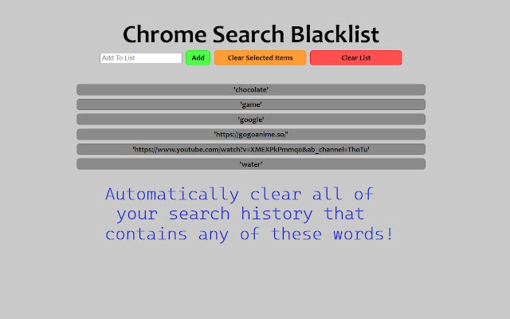History Auto Deleter Google Chrome için - Eklenti İndir