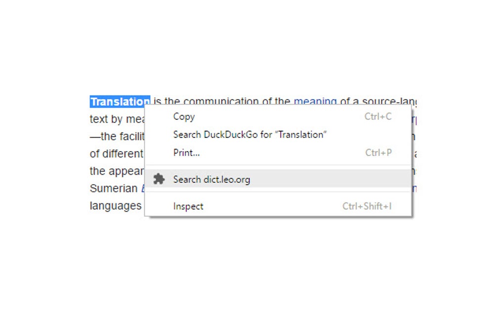 German English Word Translator para Google Chrome - Extensión Descargar