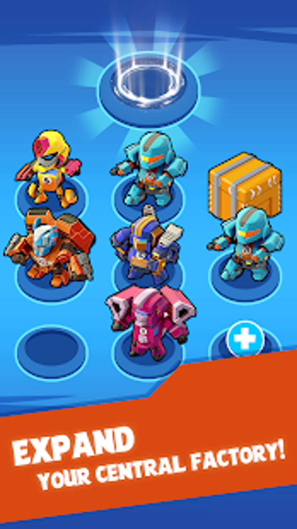 Merge Robots - Click Idle Tycoon Games para Android - Descargar