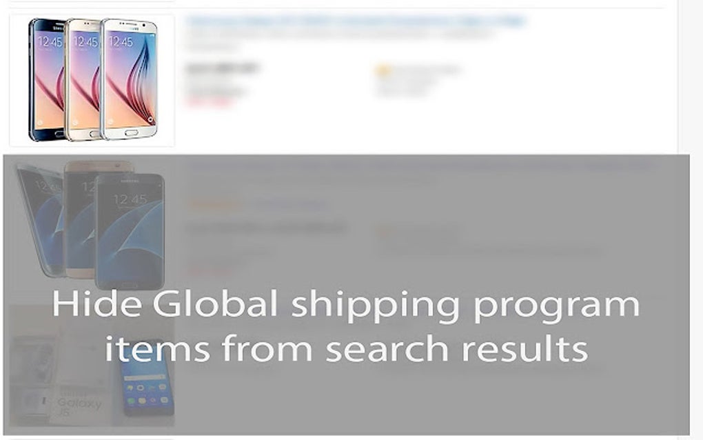 Ebay GSP filter สำหรับ Google Chrome - ส่วนขยาย ดาวน์โหลด