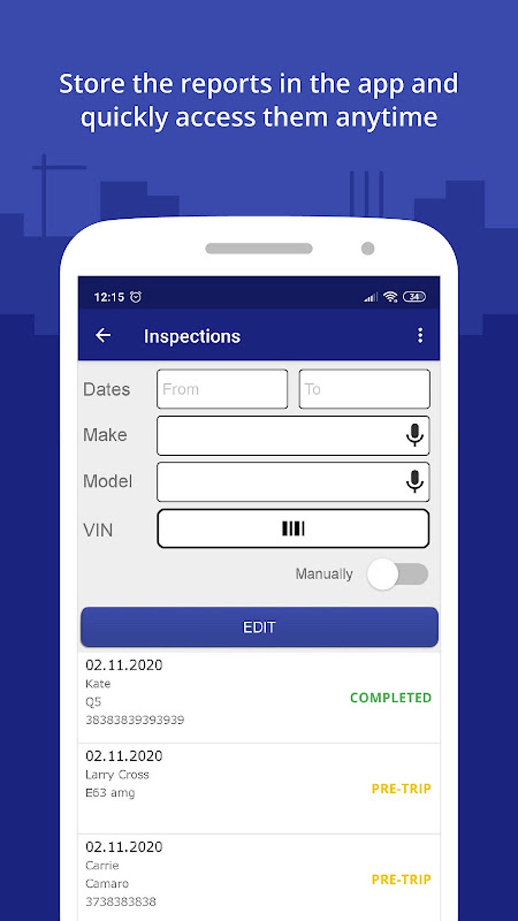 Vehicle Inspection APK pour Android - Télécharger