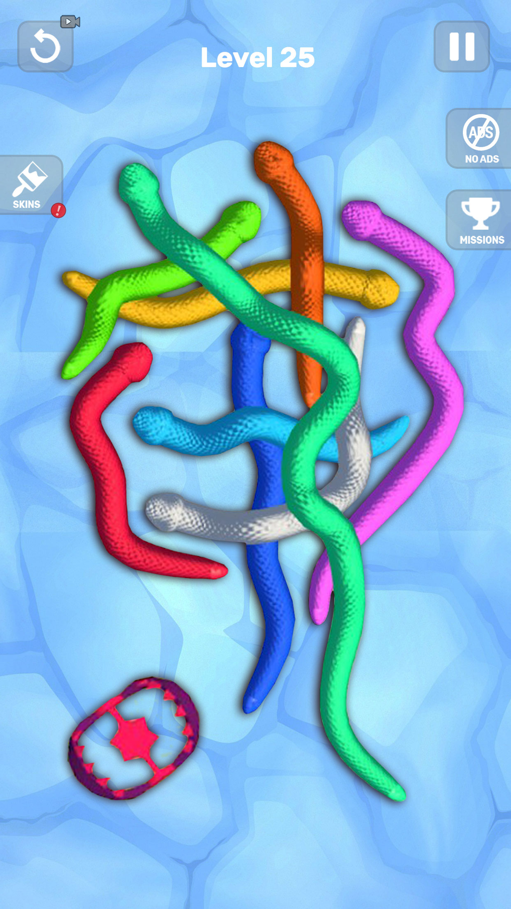 Tangle Snake : Sorting Games para iPhone - Descargar