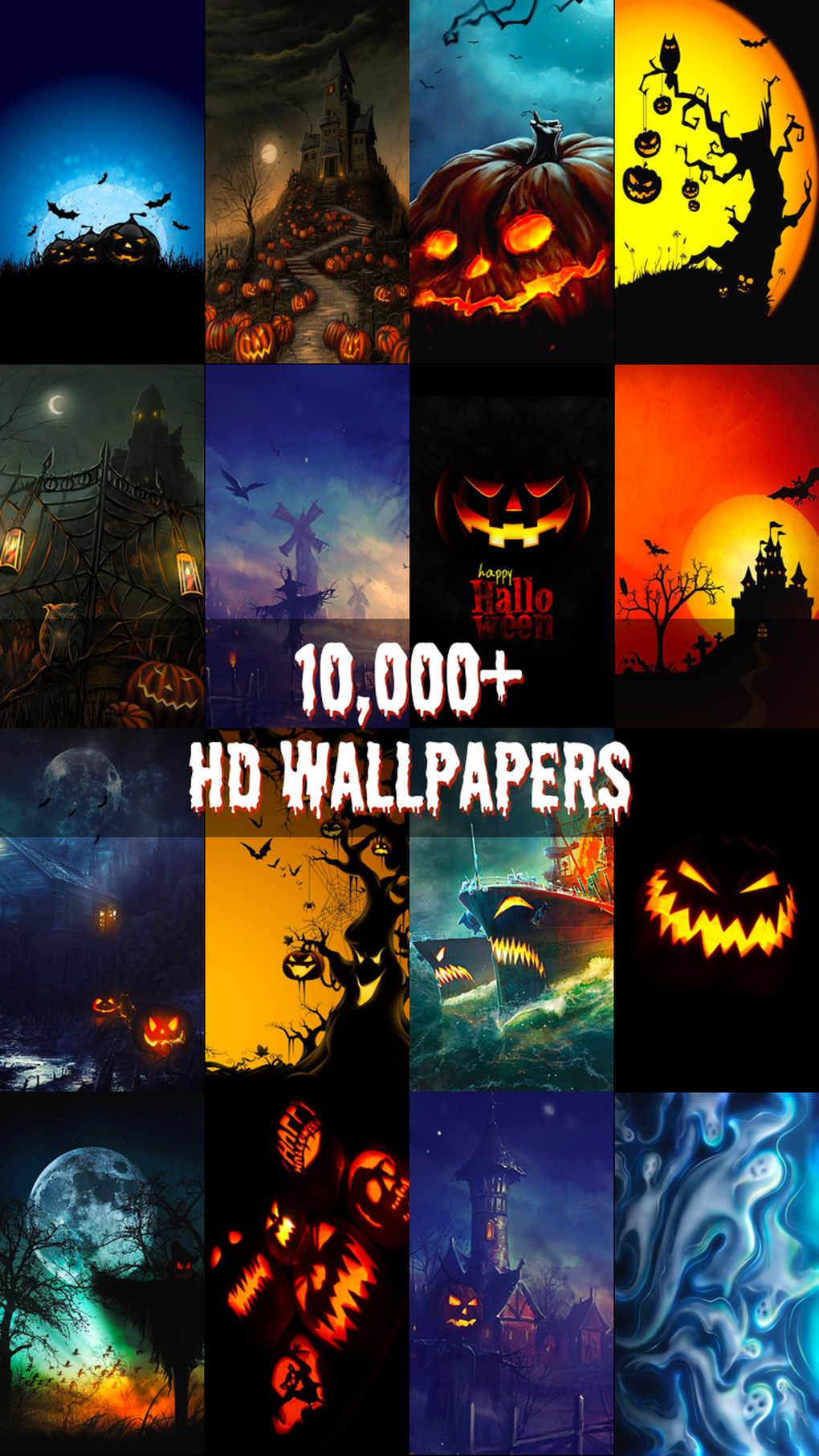 HD Halloween Wallpapers Backgrounds Free pour iPhone - Télécharger