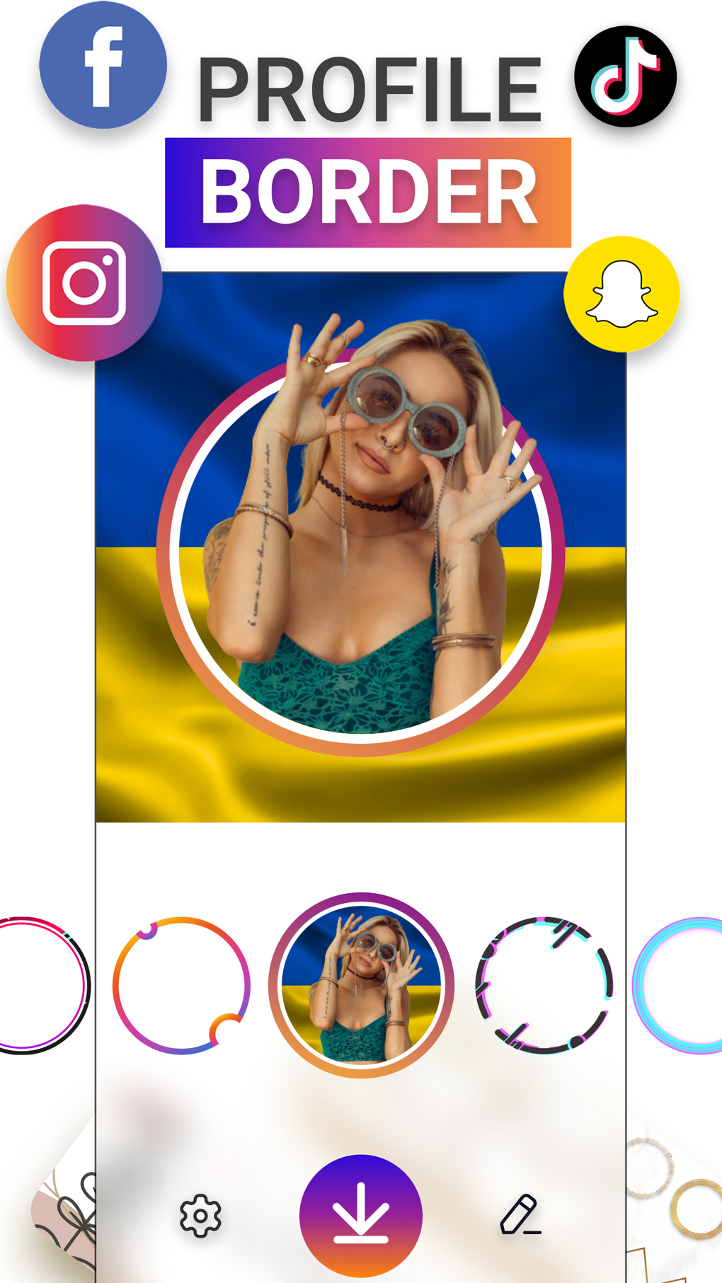 Profile Picture Border Maker for iPhone - Download