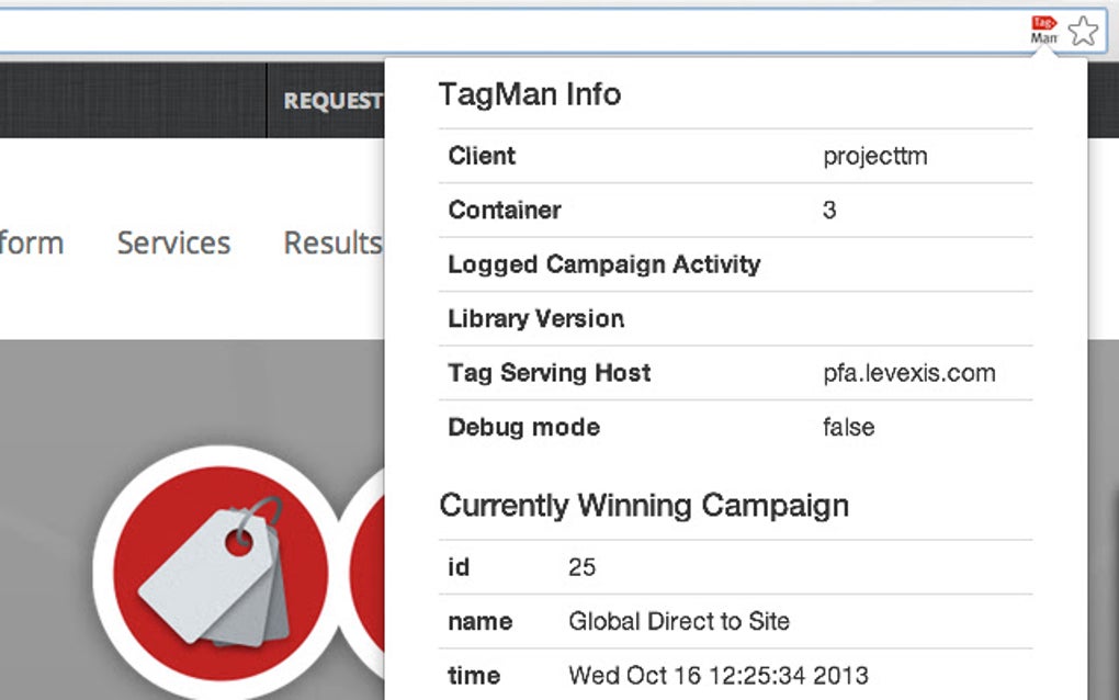 TagMan Implementation Helper for Google Chrome - Extension Download