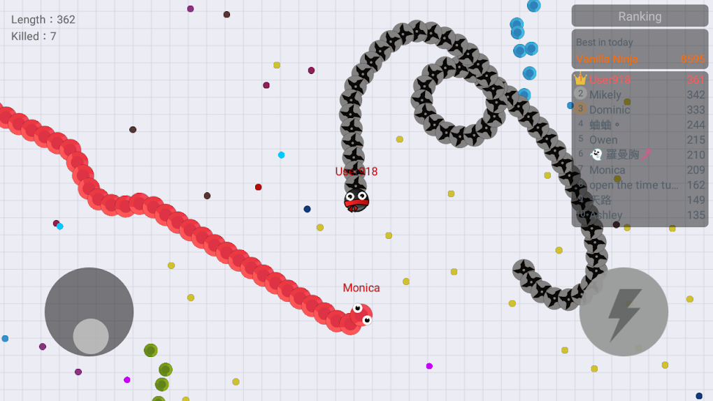 Greedy Worm Competition - WORM for Android - Download