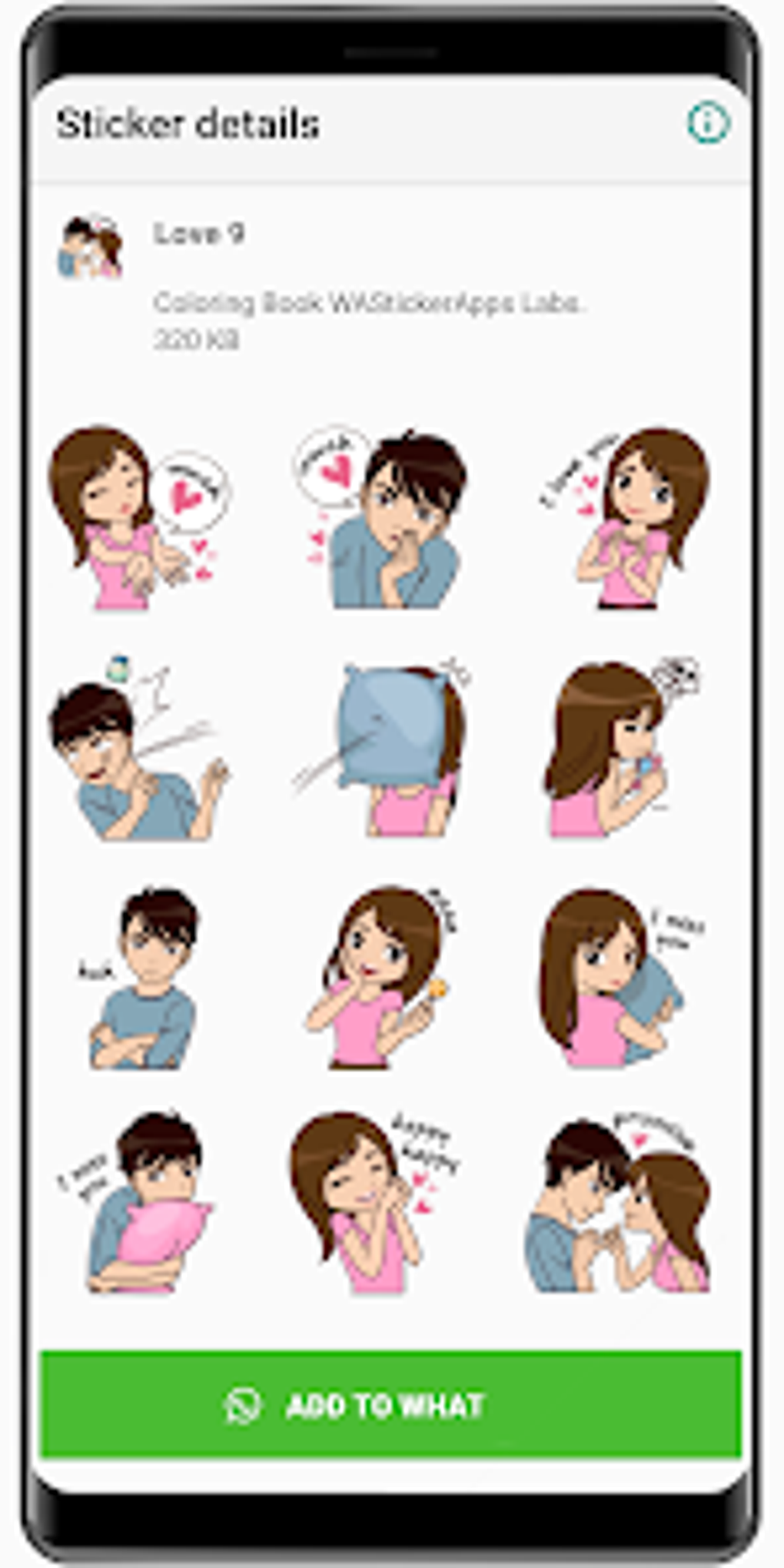 WASticker Amor Stickers for WA for Android - Download