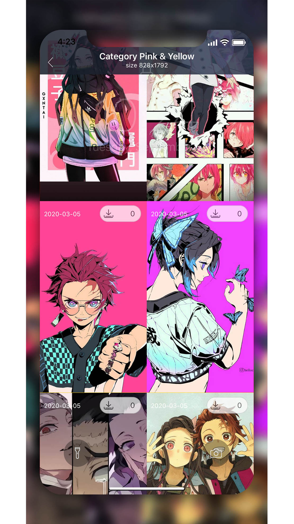 Anime X - HD Wallpapers for iPhone - Download