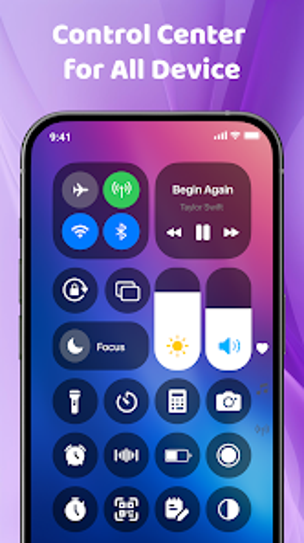 Quick Control Center Hub per Android - Download