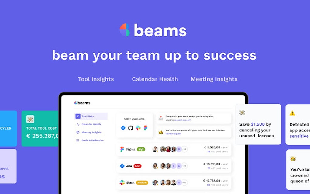 beams Activity Insights สำหรับ Google Chrome - ส่วนขยาย ดาวน์โหลด