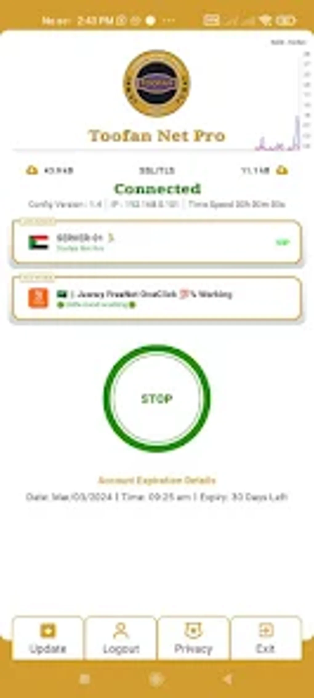 Toofan Net Pro for Android - Download