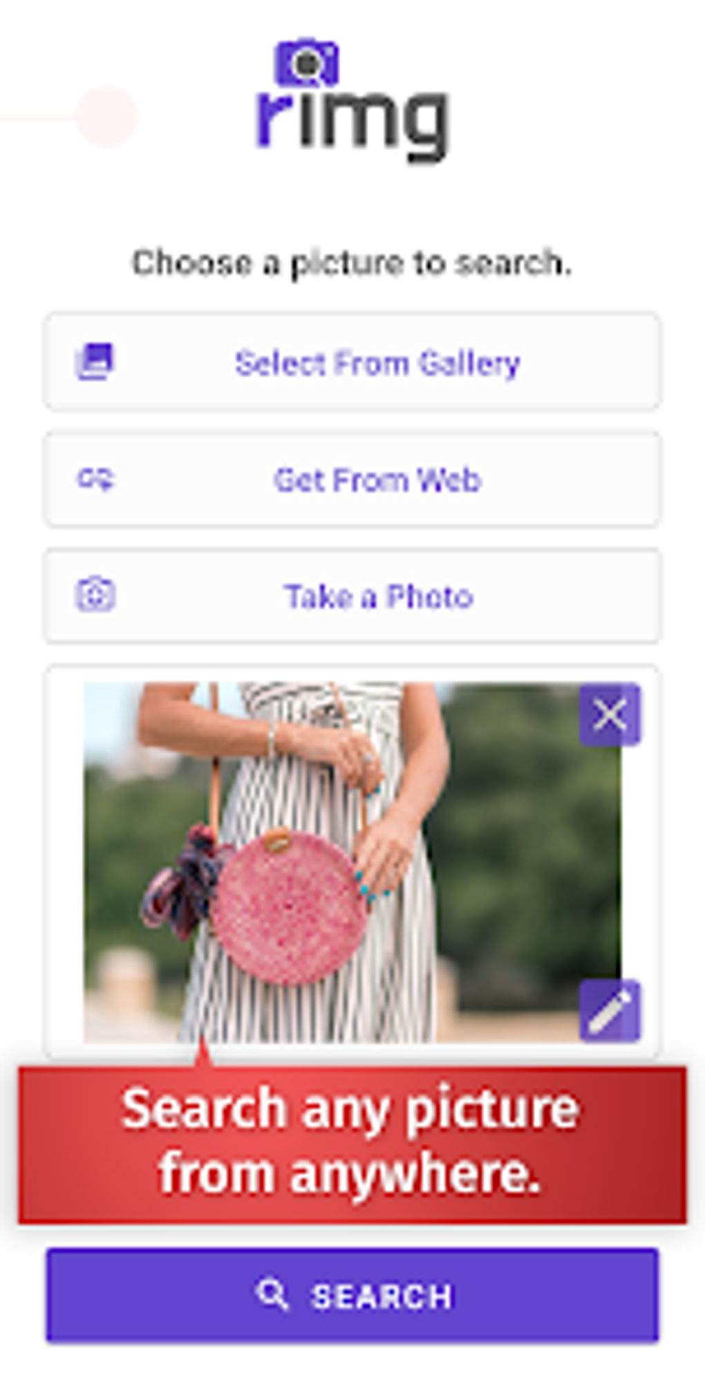 Reverse Image Search rimg für Android - Download