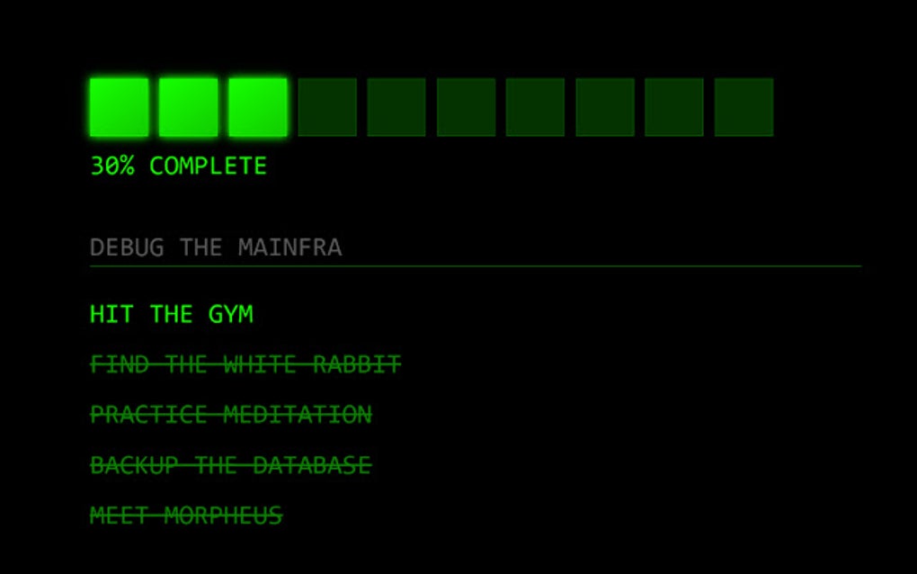 Matrix Todo Tab for Google Chrome - Extension Download