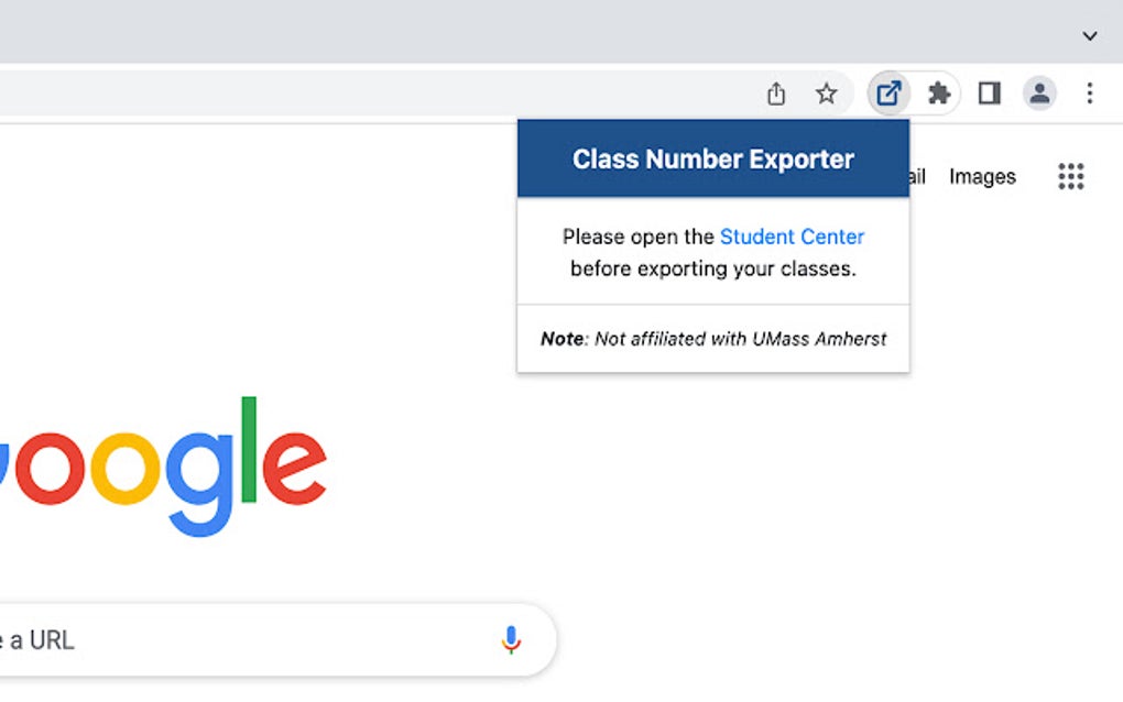 Class Number Exporter for Google Chrome - Extension Download