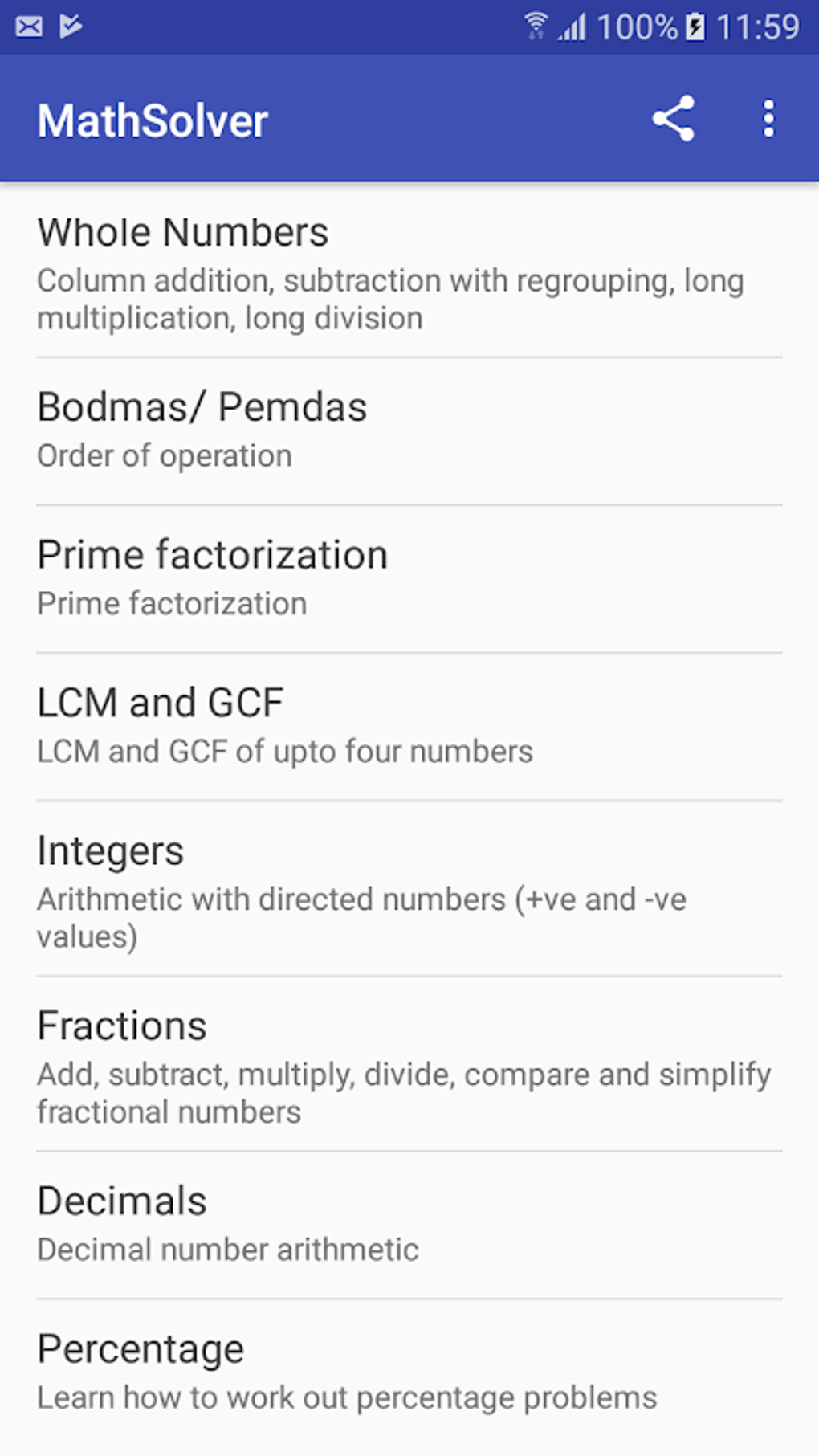 MathStep Master Basic Math Skills APK Voor Android Download