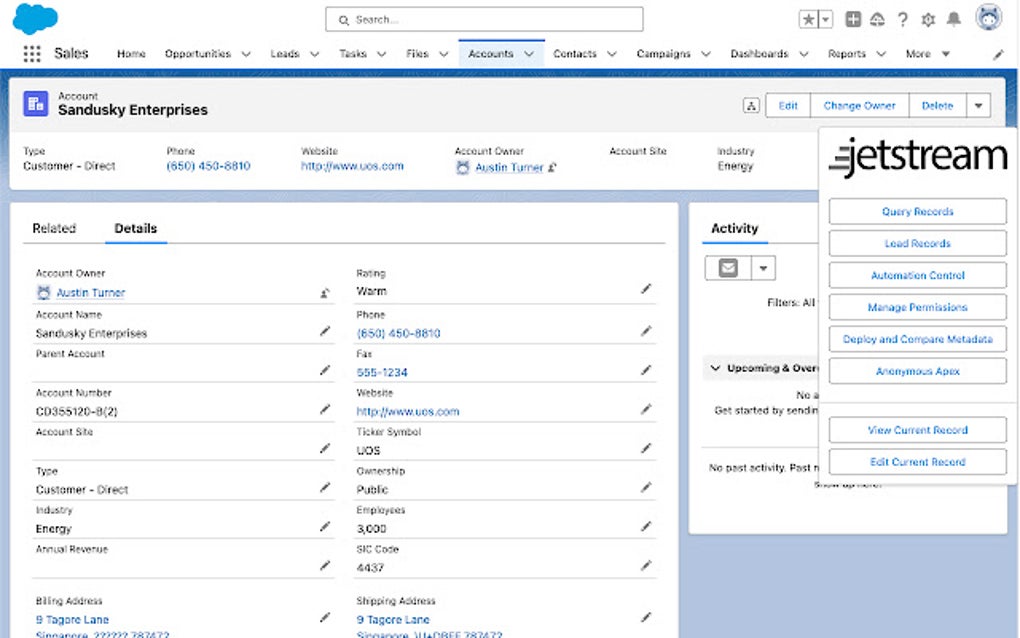 Jetstream pour Google Chrome - Extension Télécharger