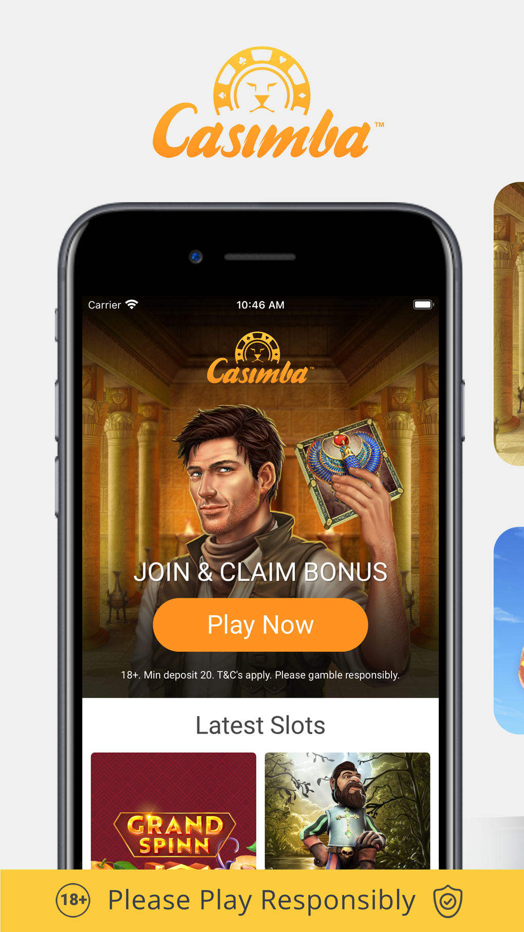 Casimba Online Casino For IPhone Download