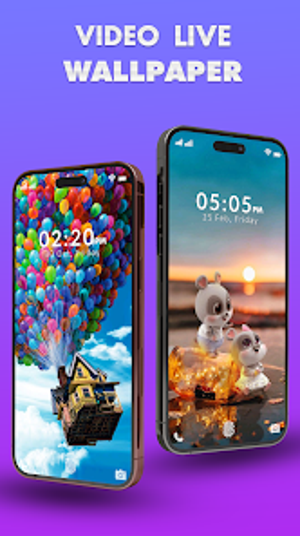 Video Live Wallpaper Set Video für Android - Download