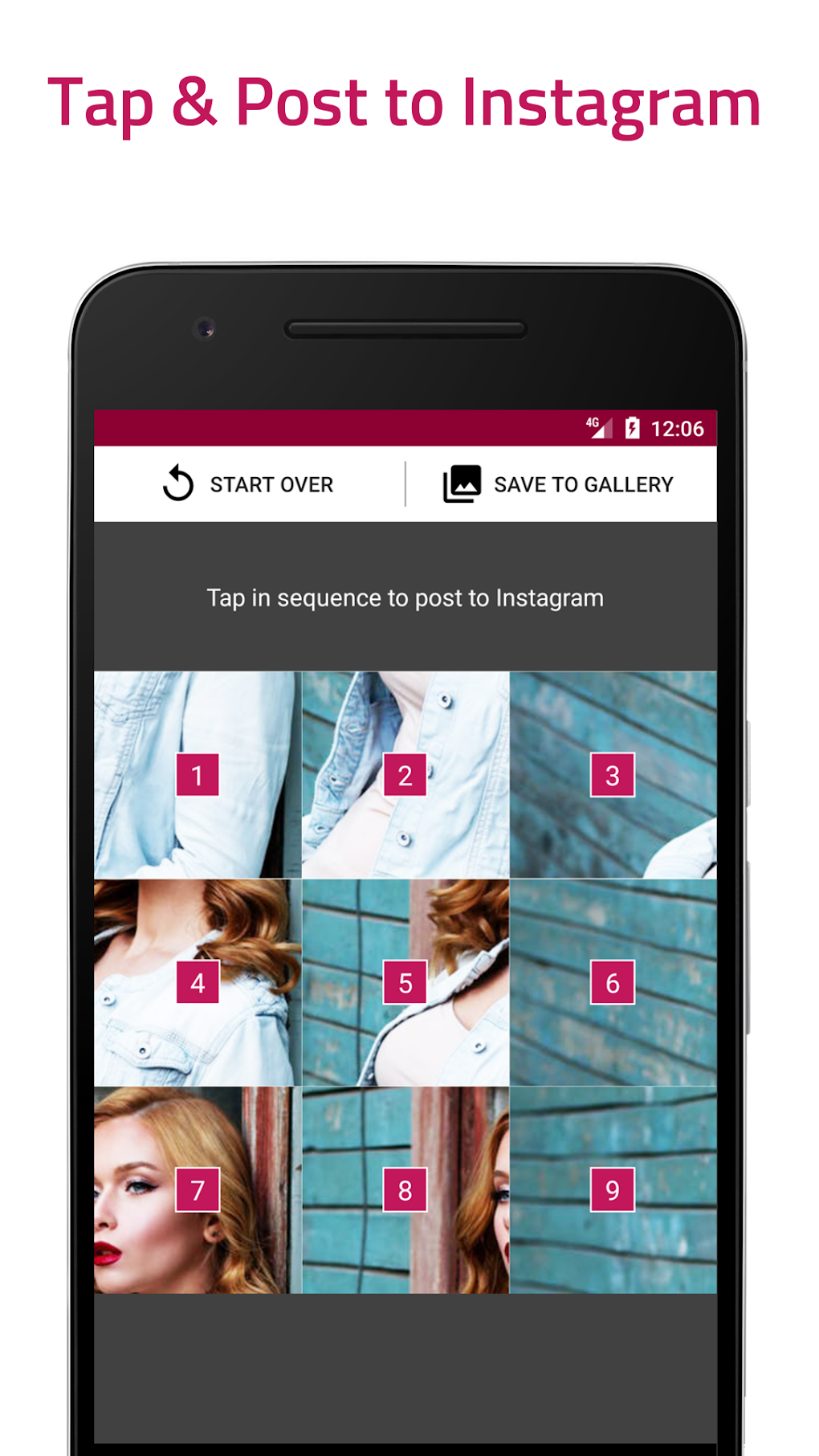 PhotoSplit Grids for Instagram for Android - Download