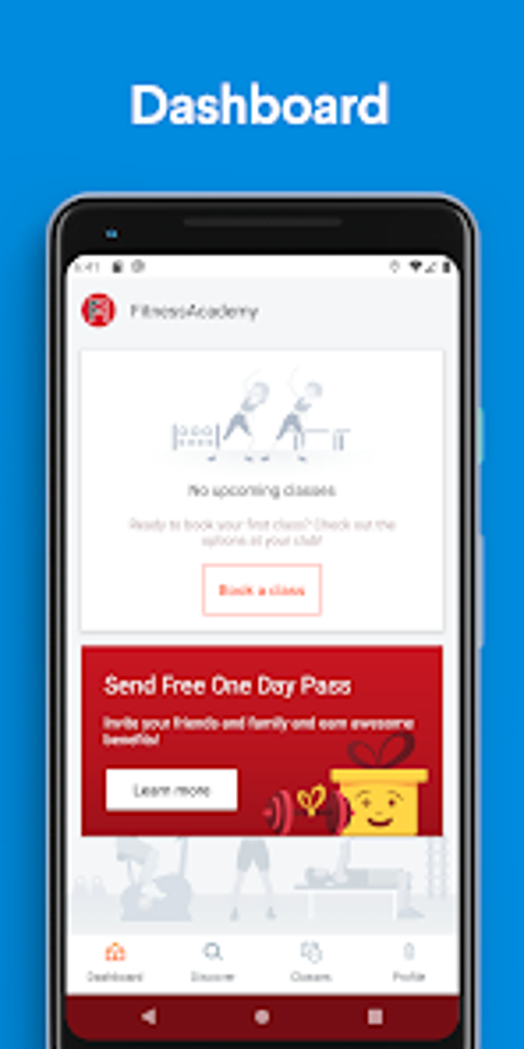 Fitness Academy Mobile App for Android - Download