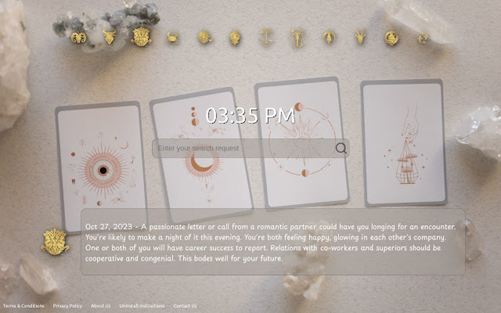 Top Astrology Tab New Tab for Google Chrome - Extension Download