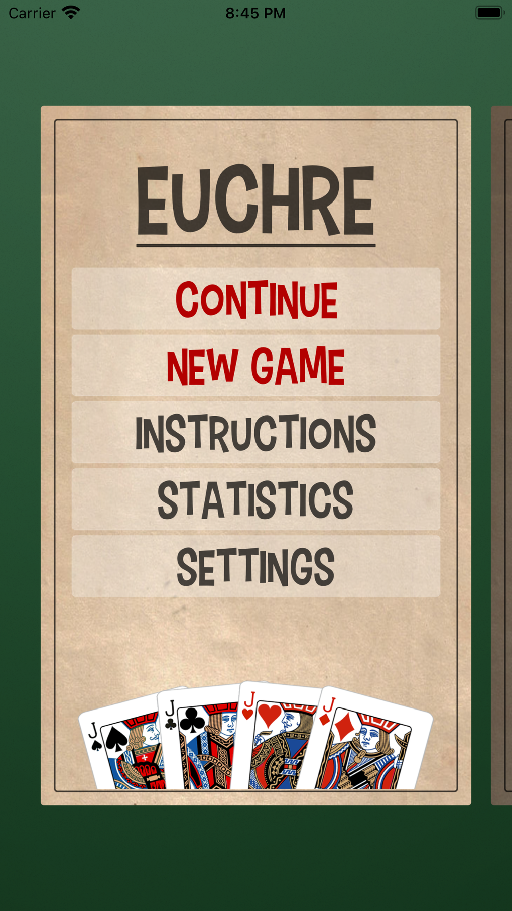 Euchre para iPhone - Descargar