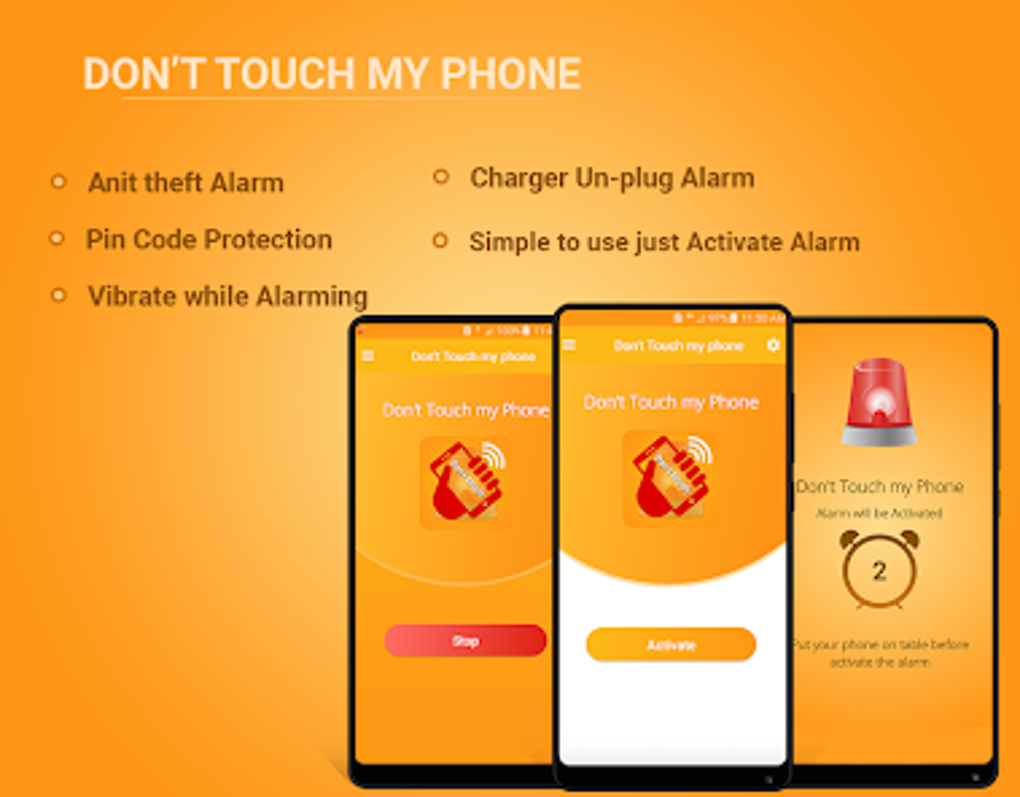 Dont touch my phone APK per Android - Download
