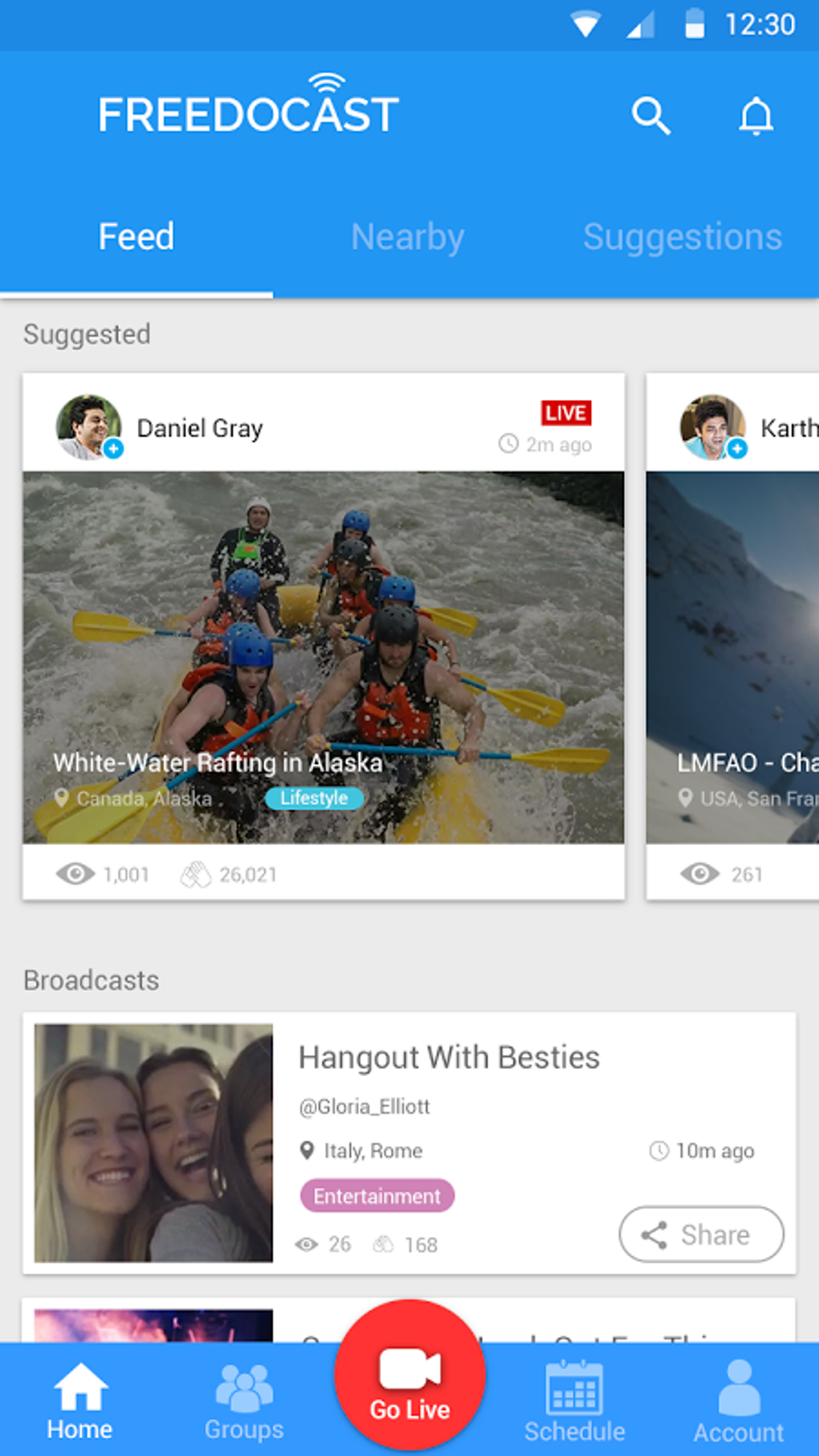 Freedocast: Live Video APK for Android - Download