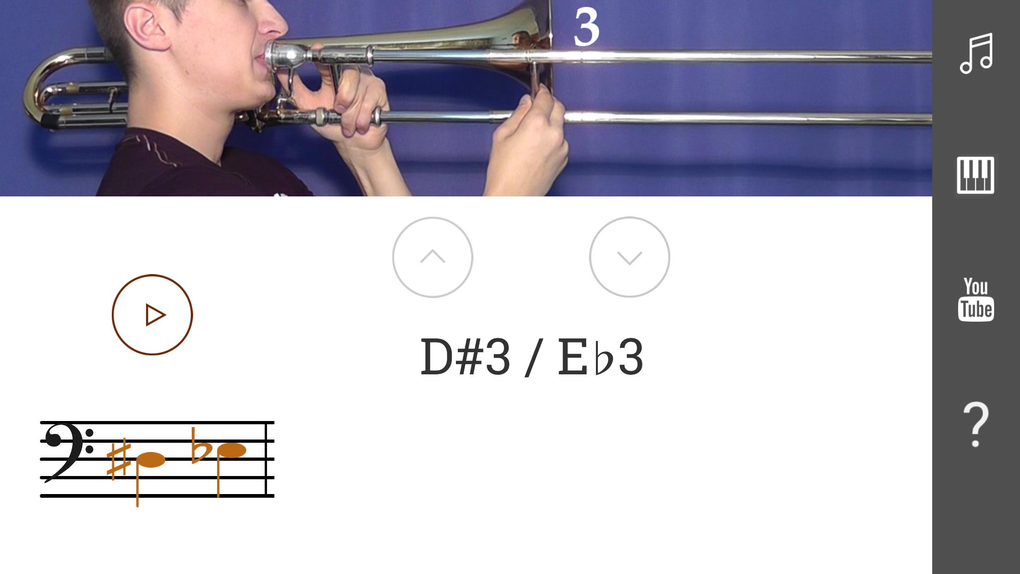 2D Trombone Slide Positions for iPhone - Download