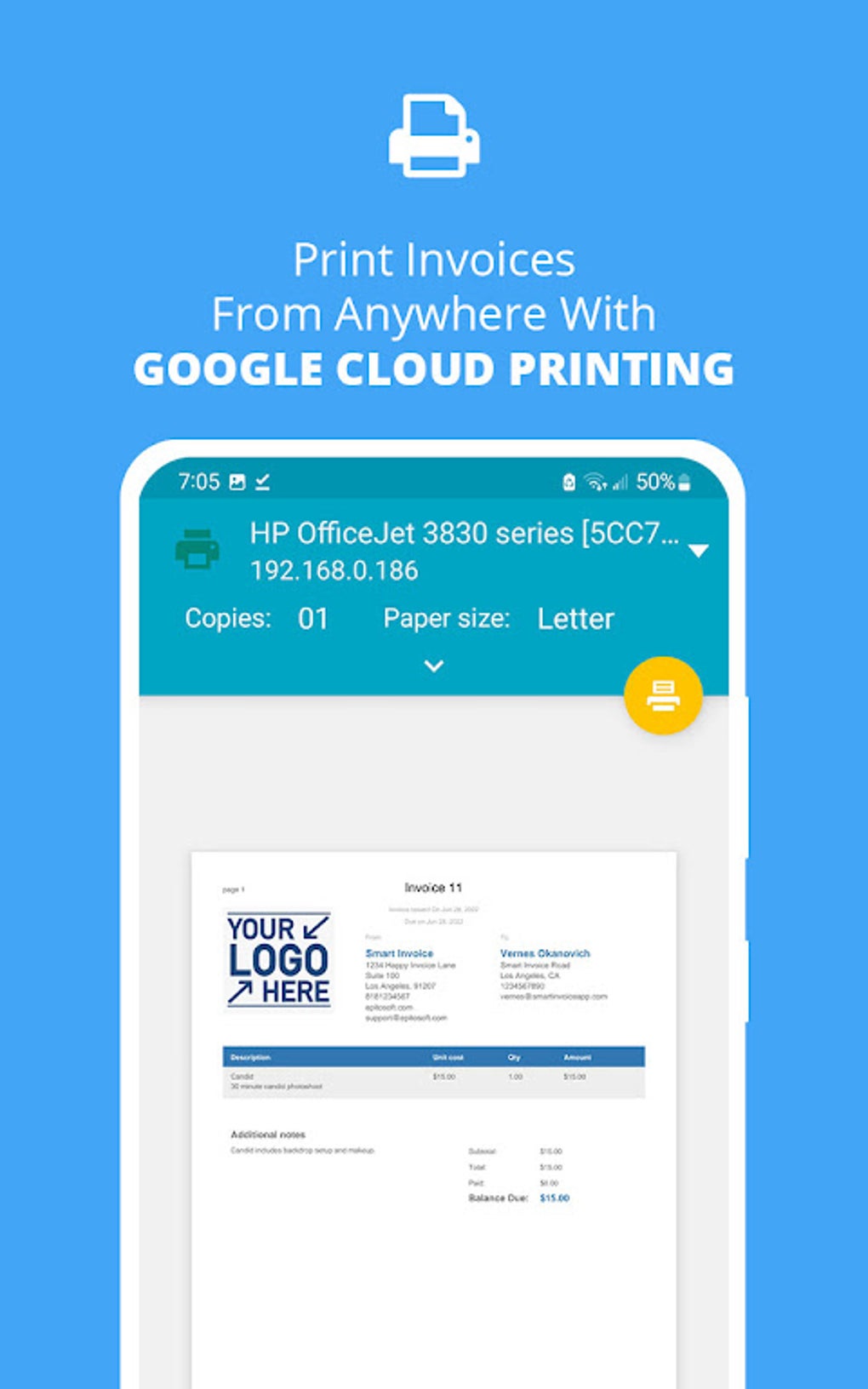 Smart Invoice Email Invoices Apk For Android Download