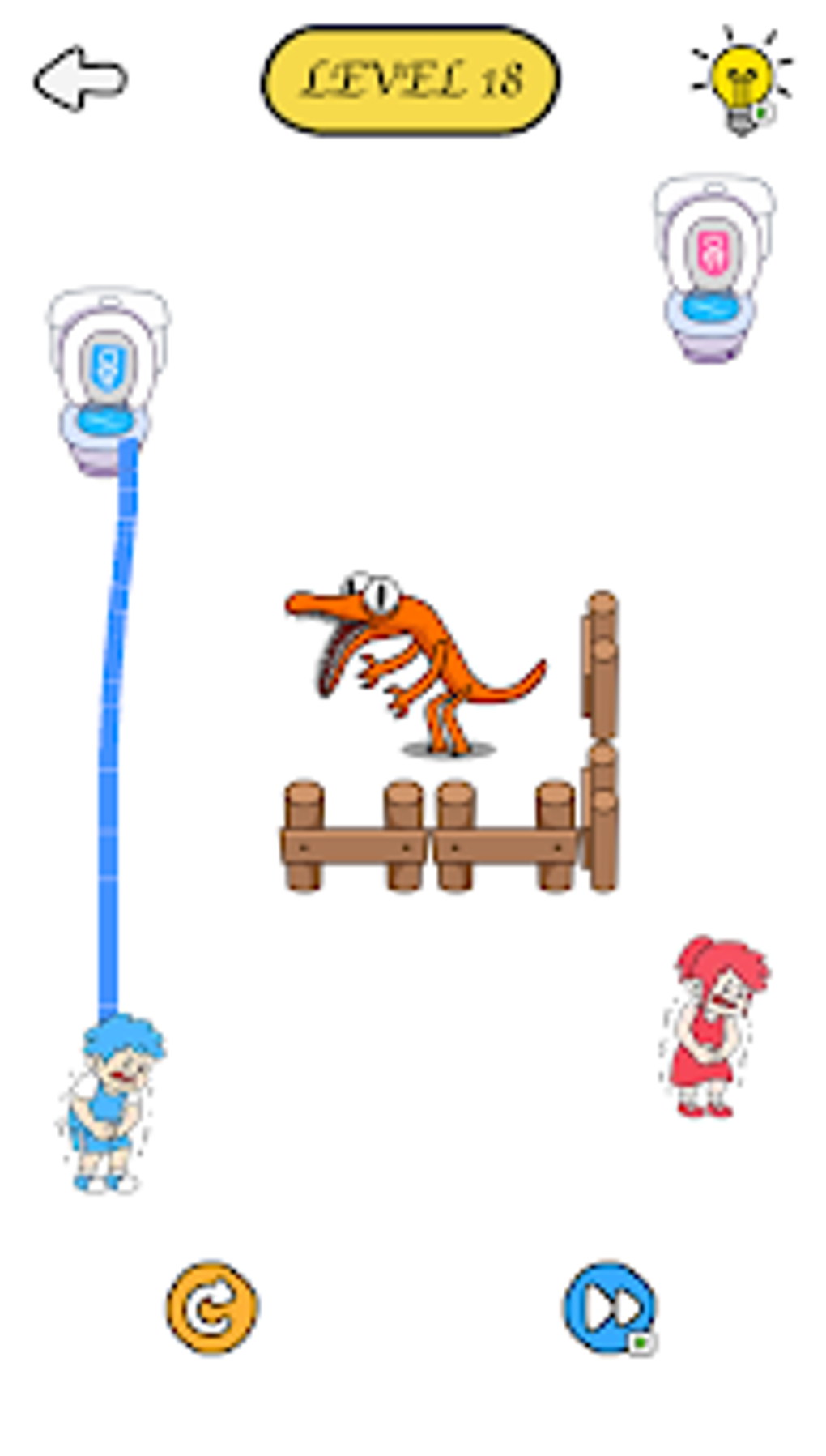 Toilet Race: Funny Draw Puzzle for Android - Download