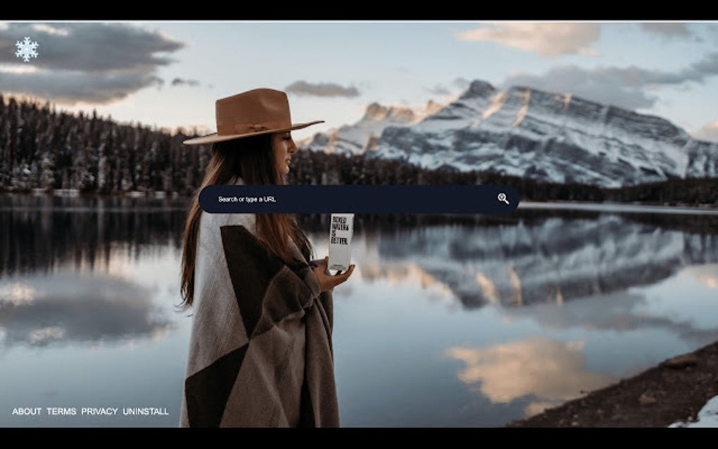 Snow New Tab para Google Chrome - Extensión Descargar