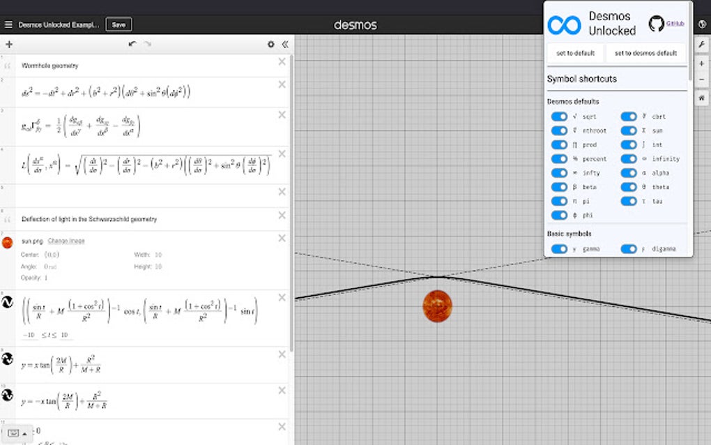 Desmos Unlocked for Google Chrome - Extension Download