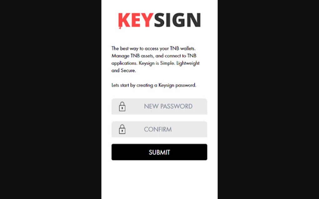 Keysign for Google Chrome - Extension Download