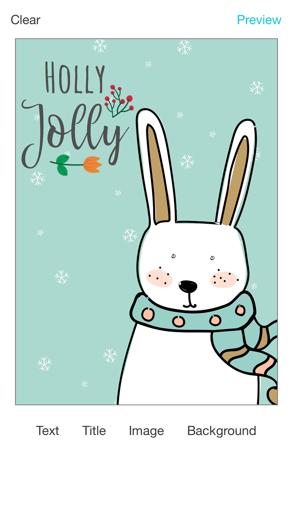 Red stamp E cards greetings for iPhone - Download