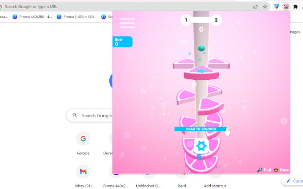 Helix Fruit Jump Arcade Game for Google Chrome - Extension Download