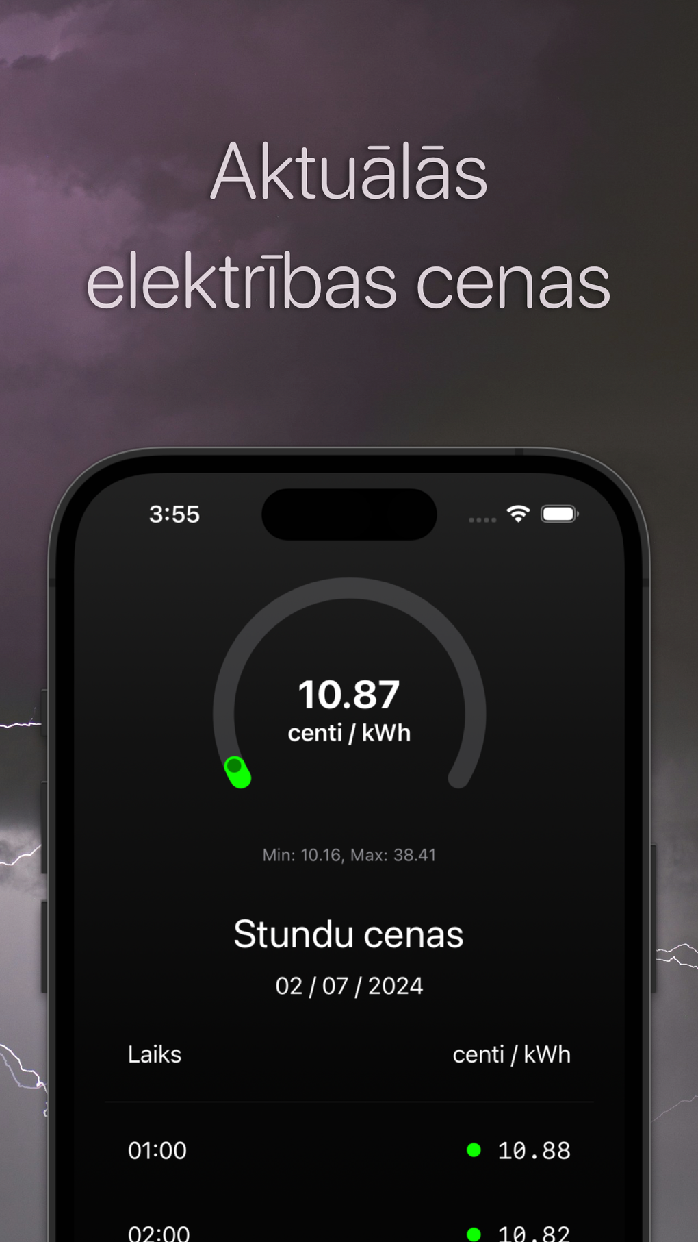 iPhone 용 Electricity Prices Latvia - 다운로드