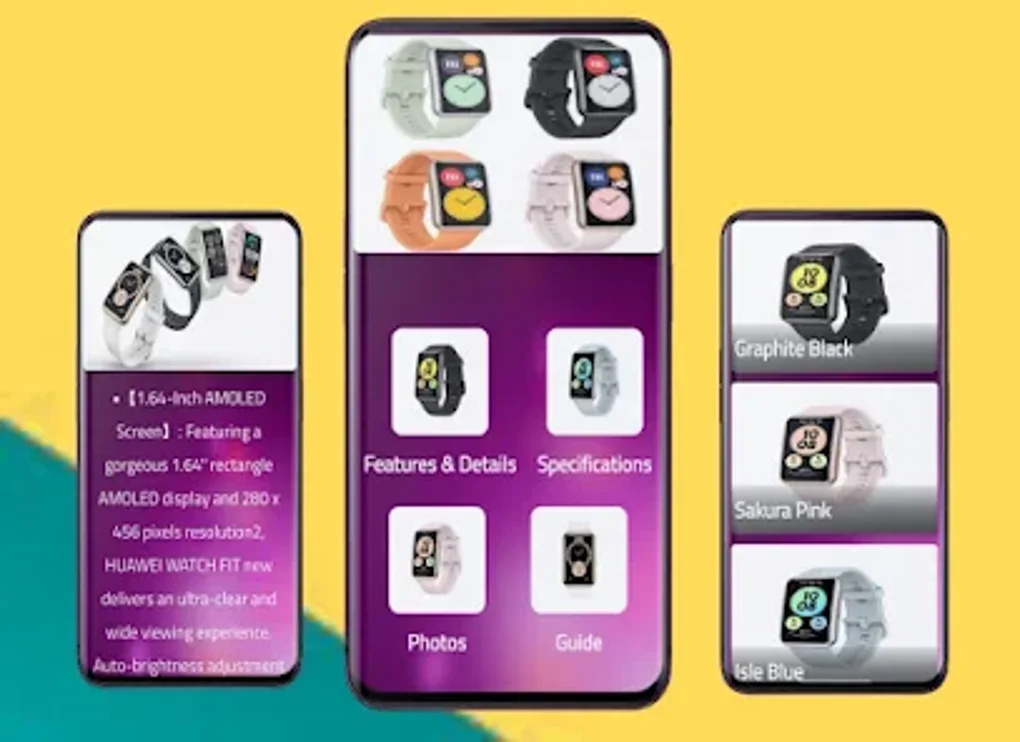 huawei watch fit guide for Android - Download