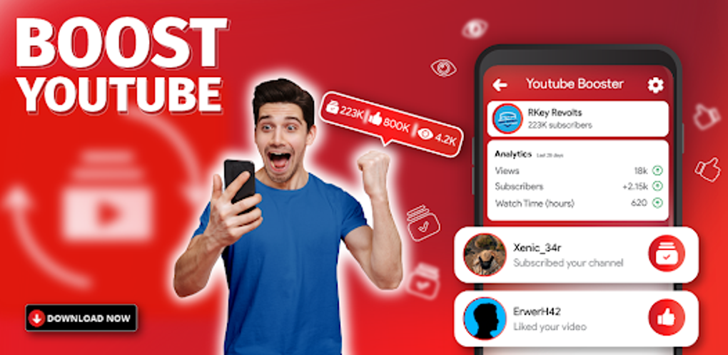 Sub4Sub Booster Sub View Like for Android - Download