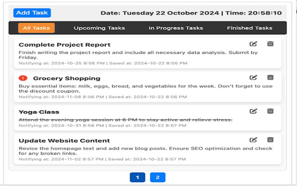 Task for Google Chrome - Extension Download
