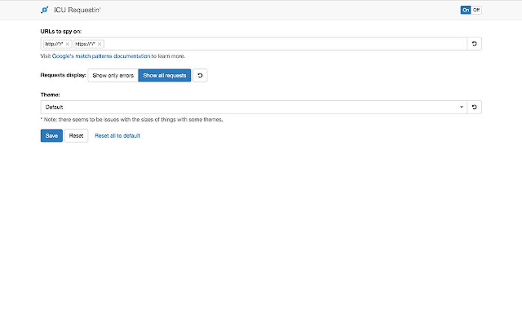 ICU Requestin' for Google Chrome - 拡張機能 無料・ダウンロード