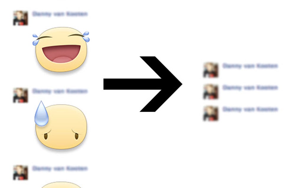 Hide Stickers in Facebook for Google Chrome - Extension Download
