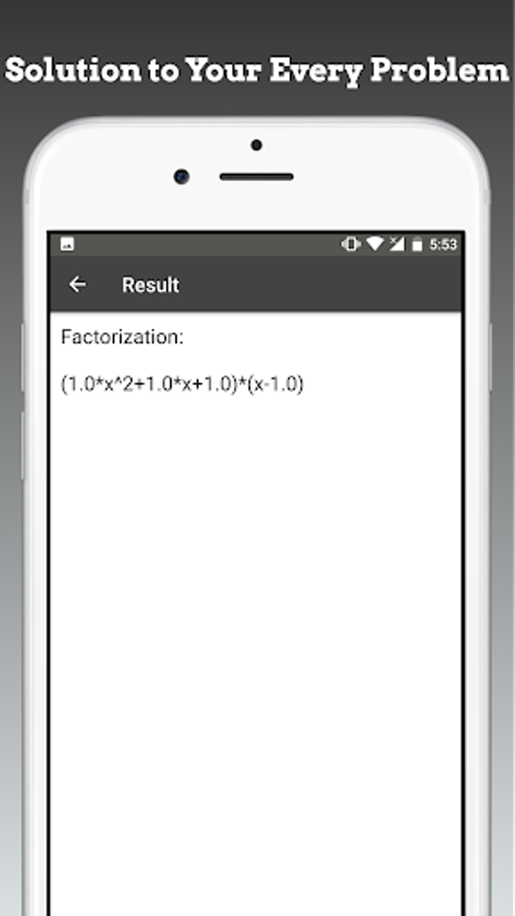 Polynomial Factorization APK for Android - Download