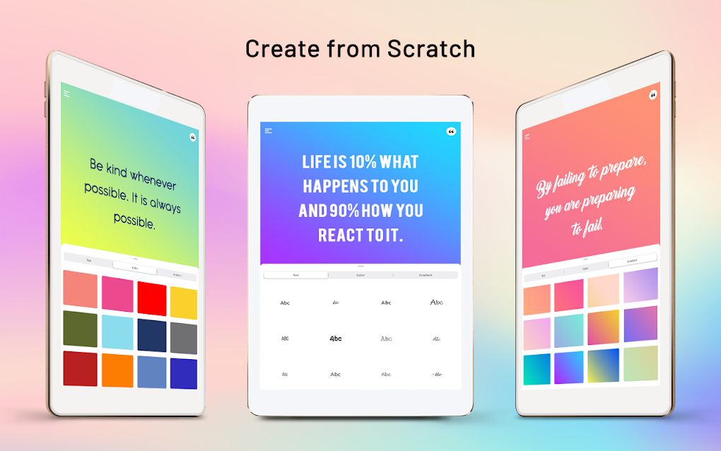 Rangin: Gradient Status Maker for Android - Download