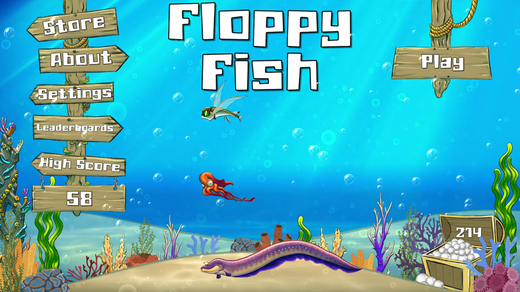 Floppy Fish Adventures for iPhone - Download