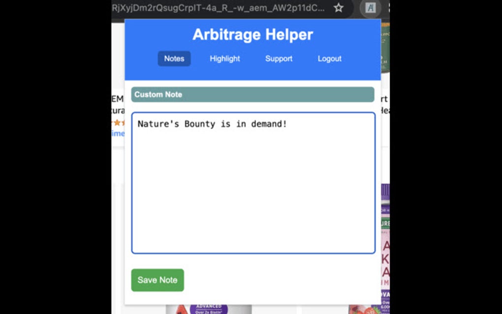 Arbitrage Helper สำหรับ Google Chrome - ส่วนขยาย ดาวน์โหลด
