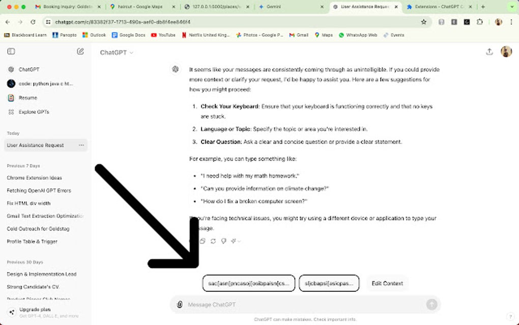 ChatGPT Context Injector para Google Chrome - Extensión Descargar