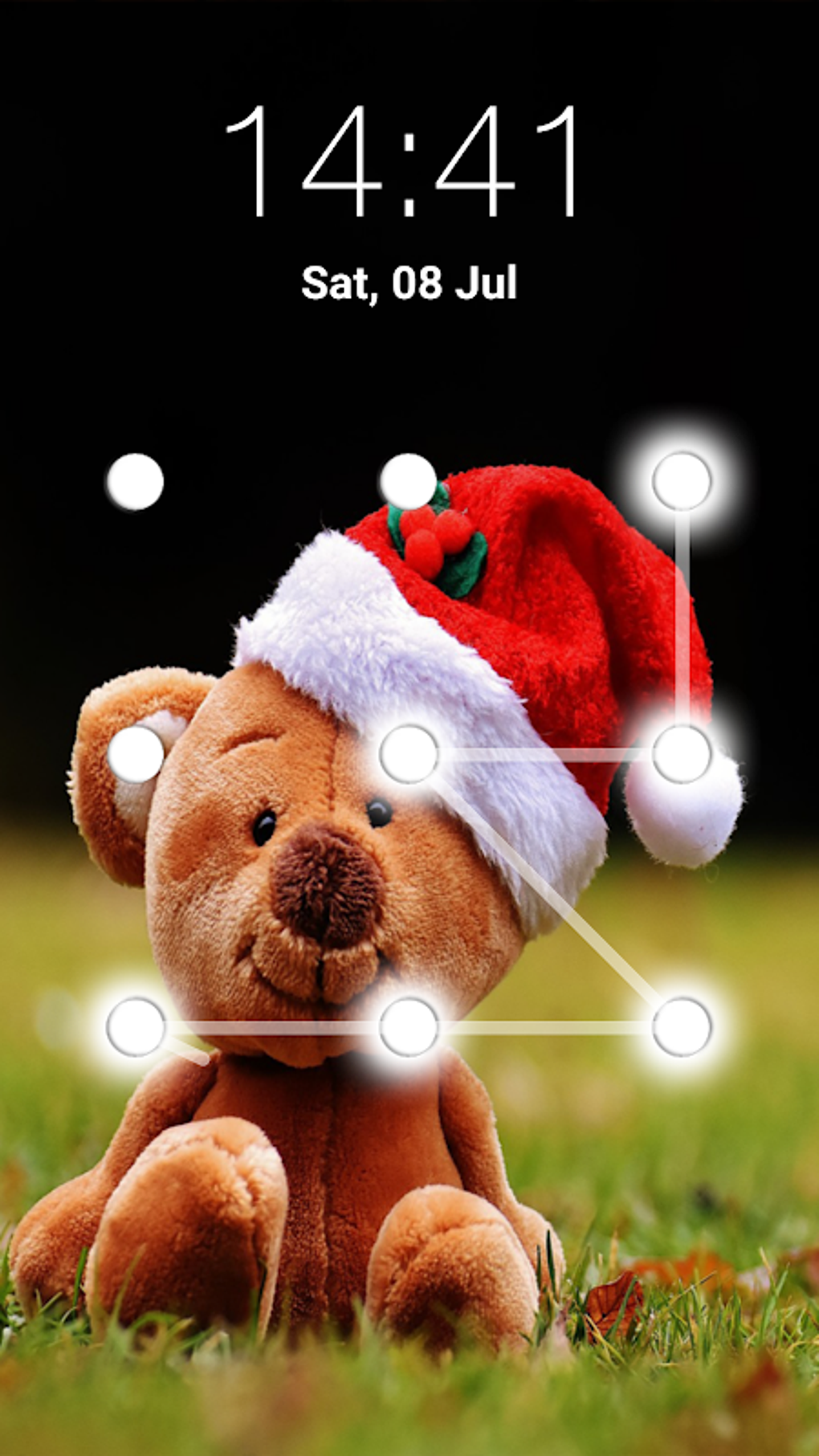 Teddy Bear Pattern Lock Screen para Android - Descargar