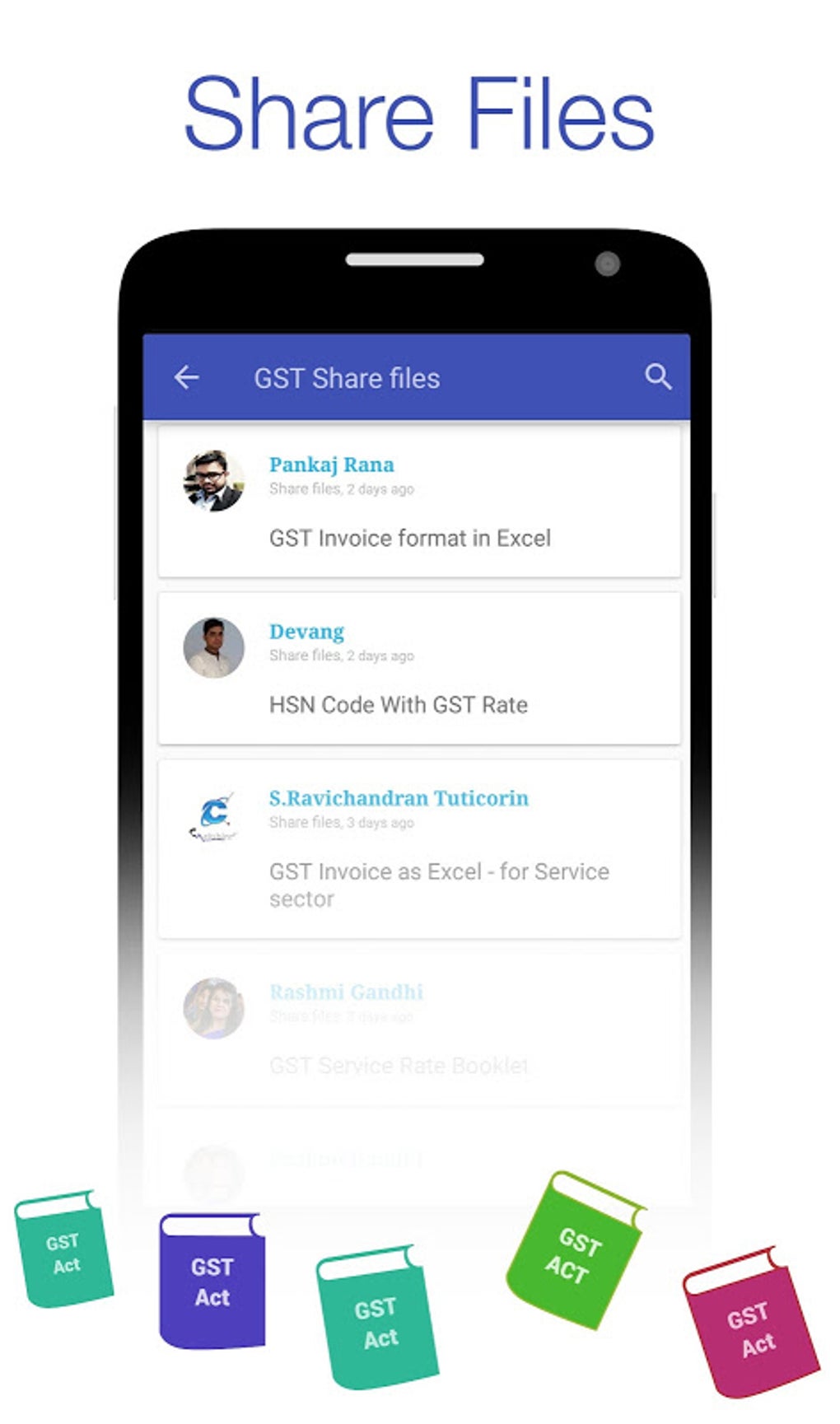 GST Connect - Rate & HSN Finder + GST Act & Rules APK for Android ...