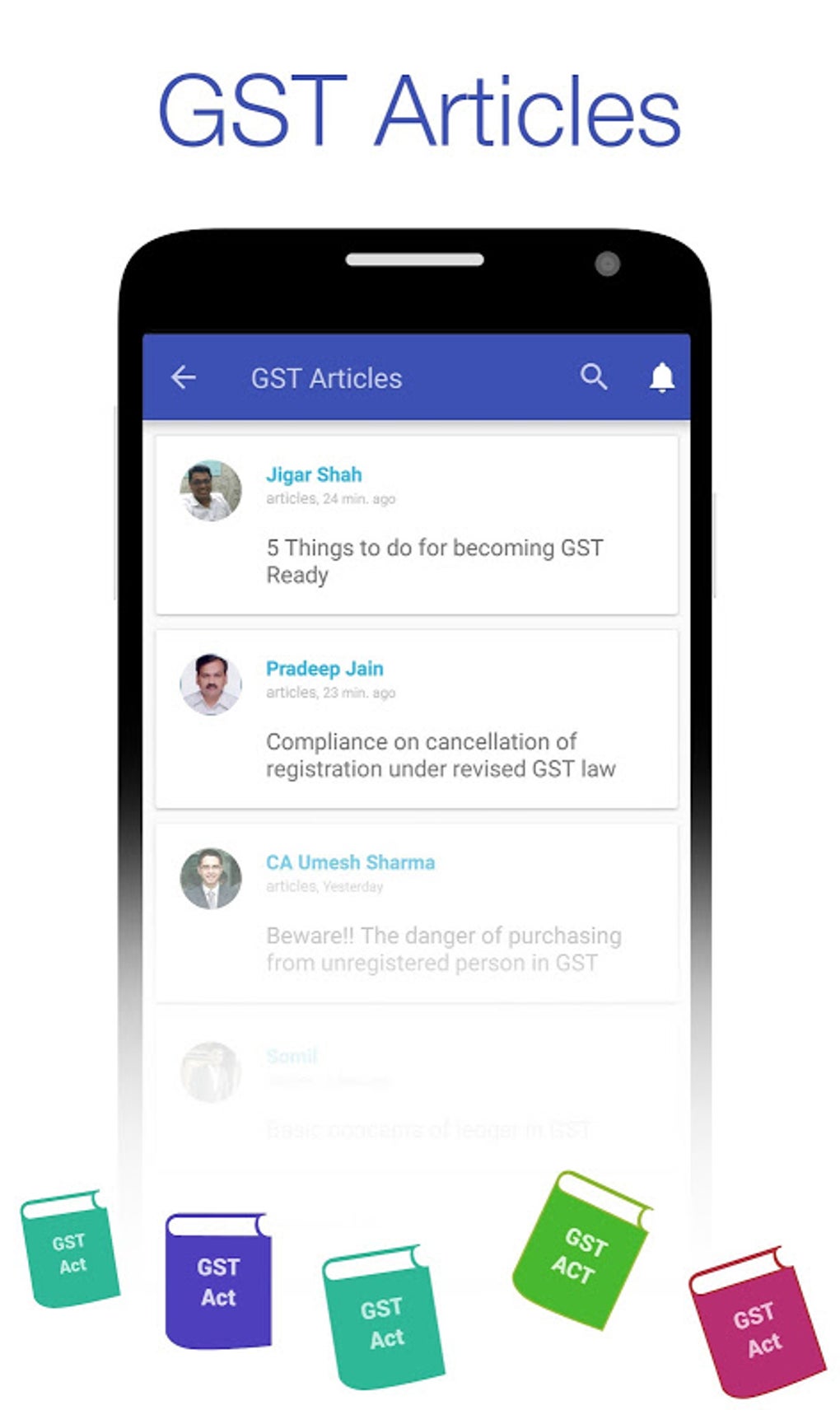 GST Connect - Rate & HSN Finder + GST Act & Rules APK for Android ...